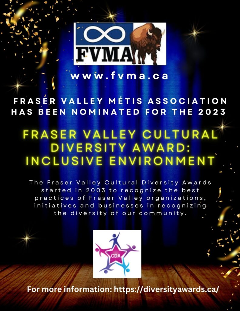 Fraser Valley Metis Association is nominated for the 2023 Cultural ...